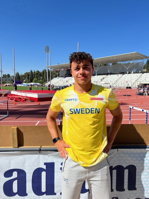 Viktor Rahm lätt vidare till finalen i U18EM :: Västerås Friidrott